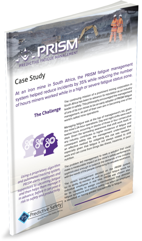 Case Study - PRISM - Mining Fatigue Management